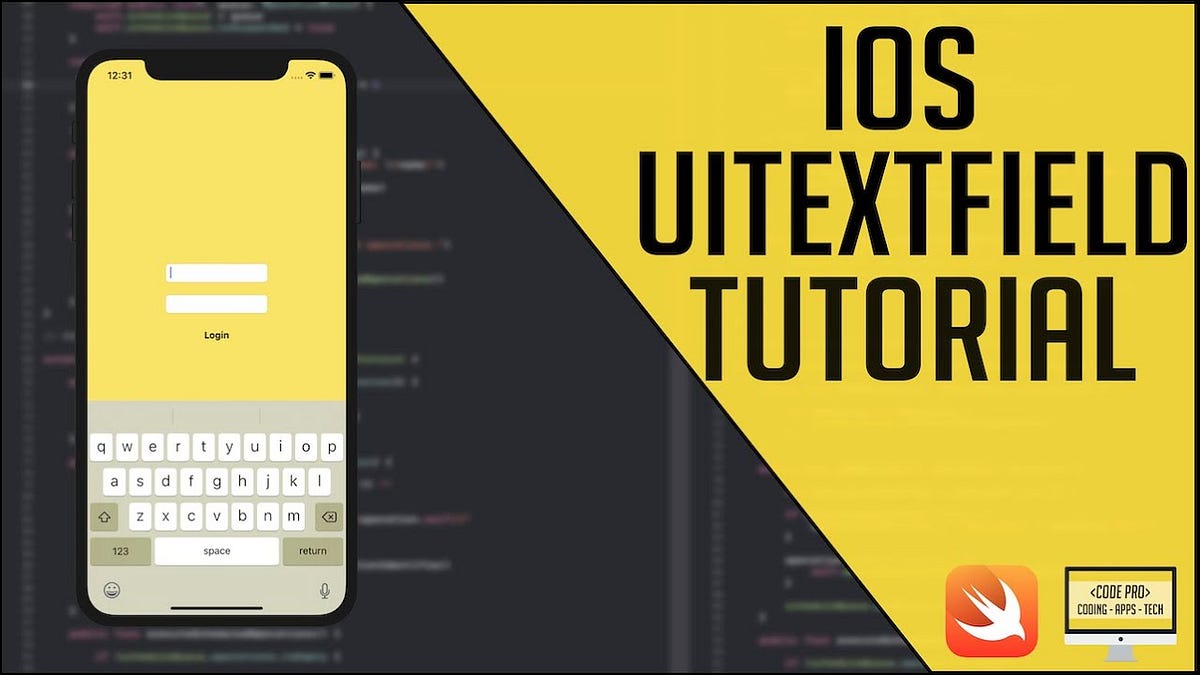 研究輸入單行文字的 UITextField. 1. PlaceHolder | by 夜夜Yoru | 彼得潘的 Swift iOS App 開發教室 | Medium