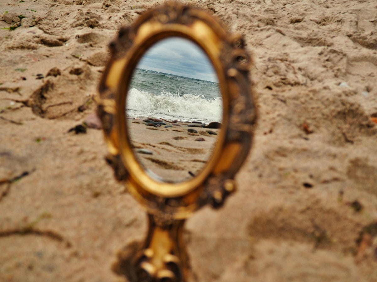 🌿 You Are the Mirror: A Reflection on Thoughts and Encounters | by ...