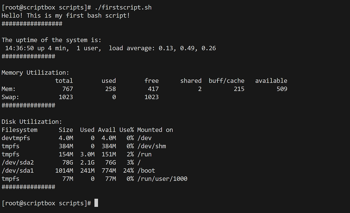 Bash Scripting — Part 1. We have System Admins from the… | by Manisha ...
