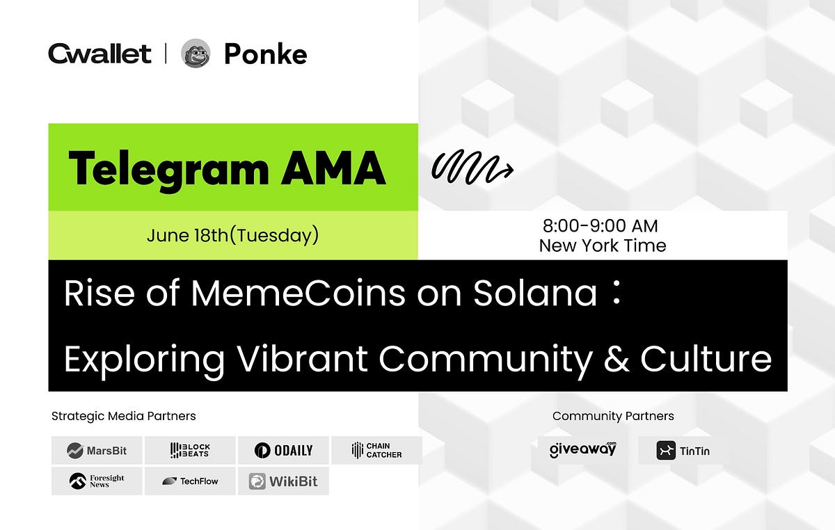 Riding the Meme Wave: Cwallet’s Impactful AMA Session with Ponke | by ...
