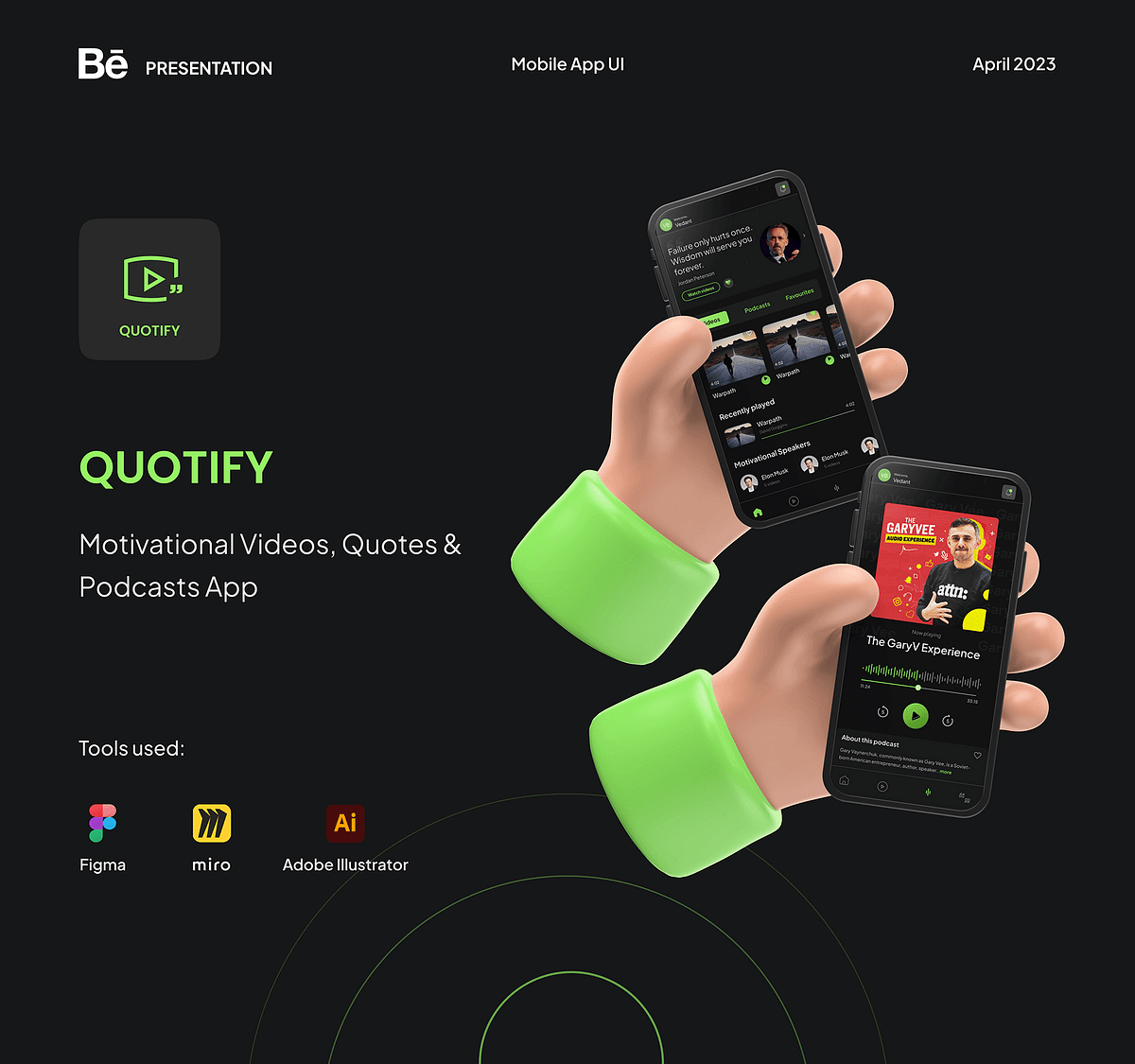 Quotify App UI/UX - Vedant Bhatkar - Medium