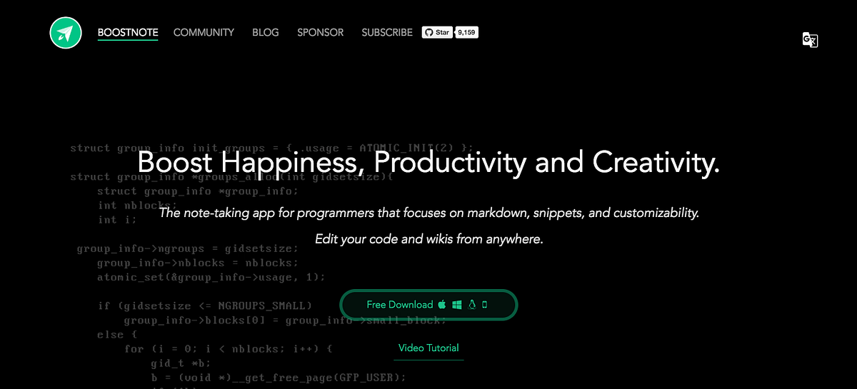 Introducing “Boostnote — A Note-Taking App for Programmers” on IssueHunt | by Boost Note ...
