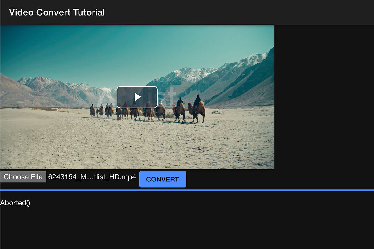 Generate HLS format with react + ffmpeg wasm | by Felipe Lisboa | Medium