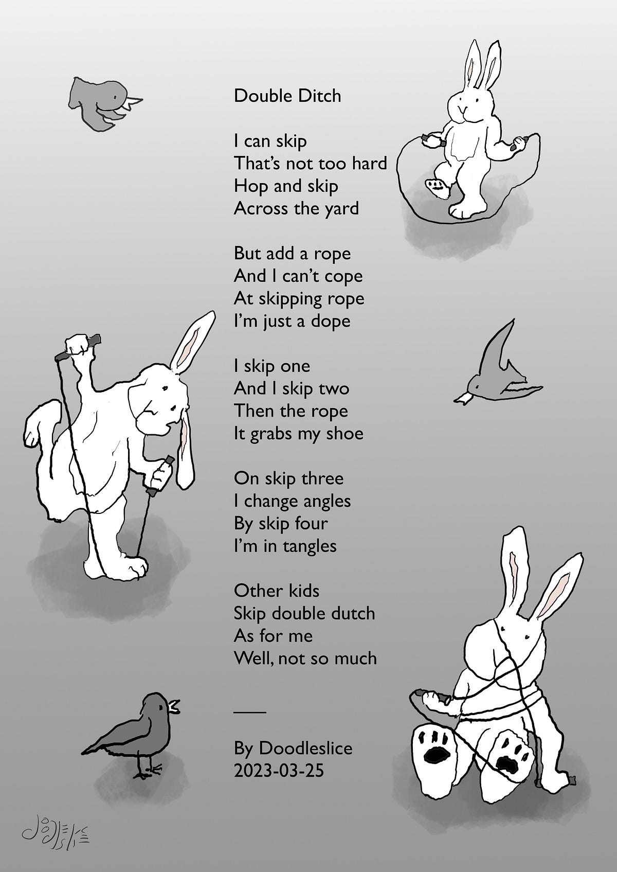 Double Ditch - Doodleslice - Medium