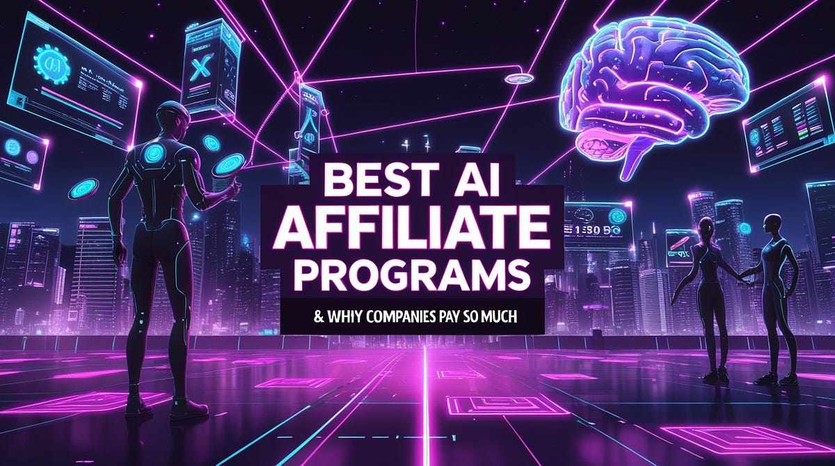 Best AI affiliate programs and why companies pay so much | by CreedTec ...