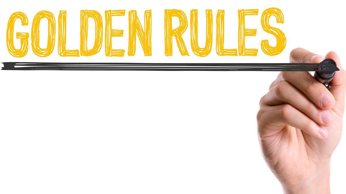 The Golden Rule For 2021. Let your actions speak louder than your… | by ...