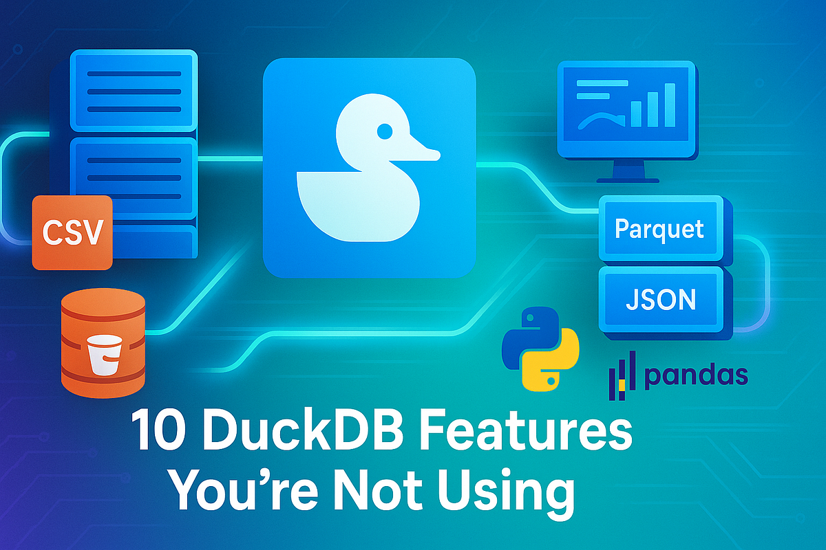 10 DuckDB Features You’re Not Using (But Should) | by Thinking Loop | Medium