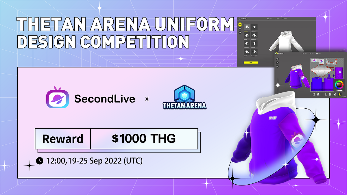 SecondLive & Thetan Arena Uniform Design Competition | by SecondLive ...