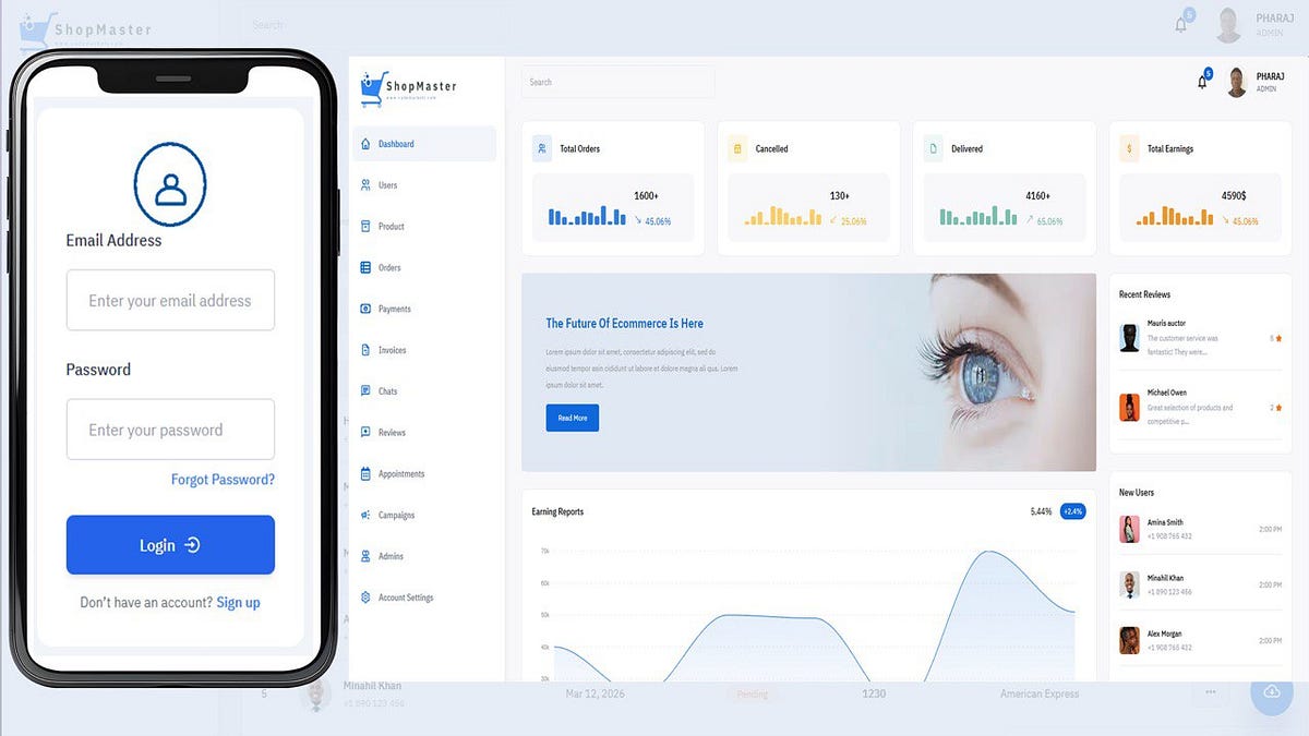 Modern React E-Commerce Dashboard: Features, Showcase, and Deployment ... Modern React E-Commerce Dashboard: Features, Showcase, and Deployment ...