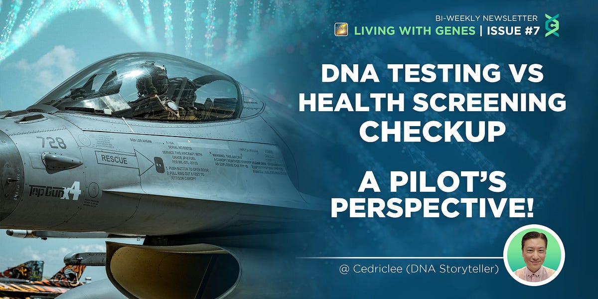 DNA Testing VS Health Screening Checkup : A Pilot’s Perspective | by ...