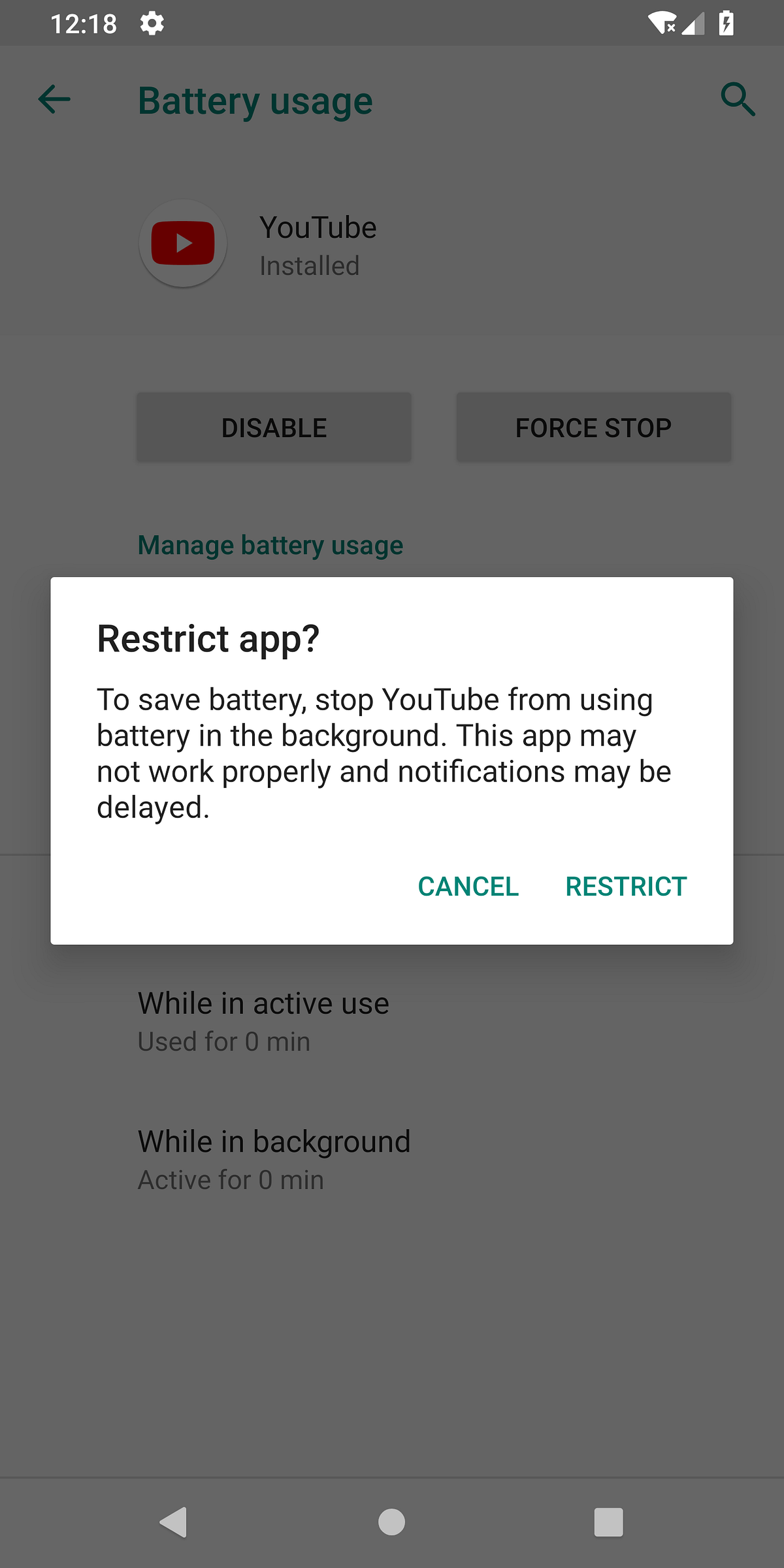 Android Pie - FOREGROUND_SERVICE. Android Pie introduces a new ...