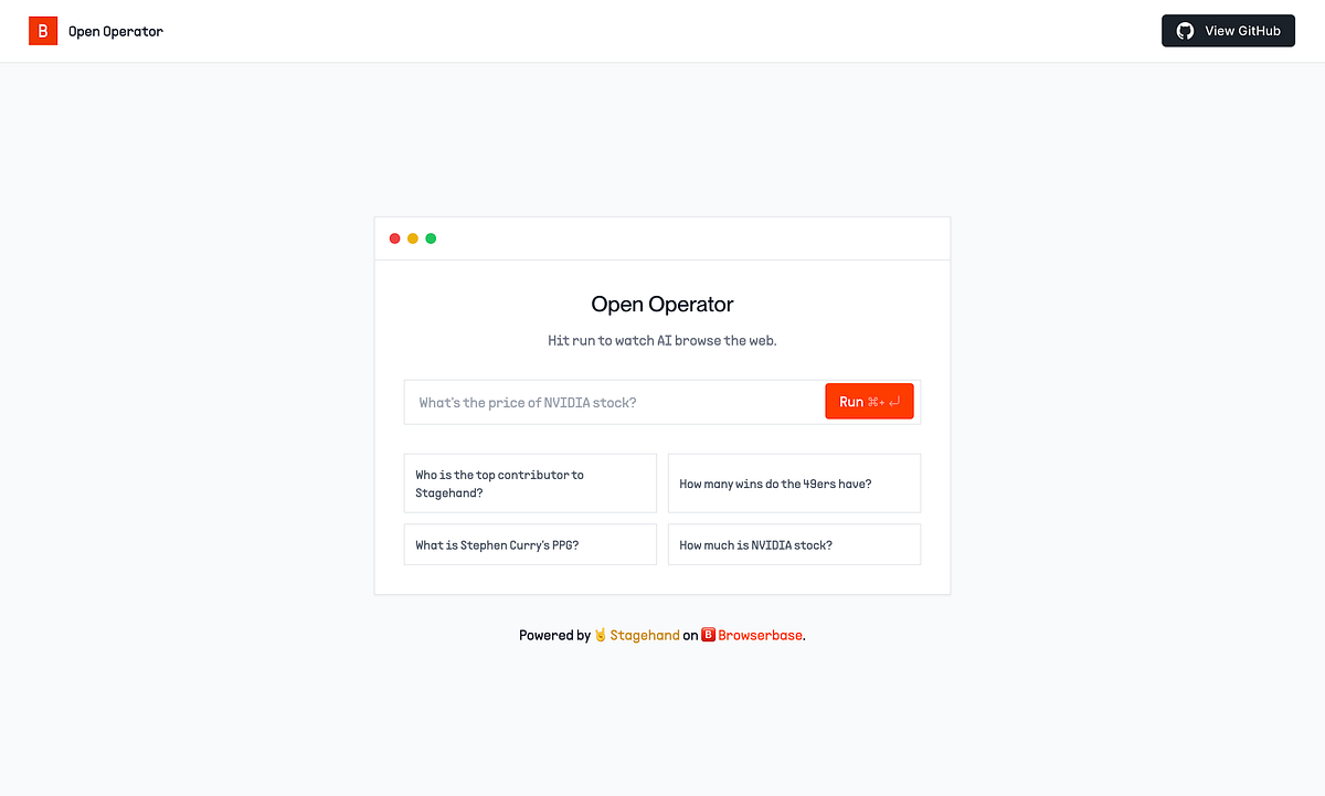 Try Browserbase’s Open Operator Today | by Ashu Jain | DataDrivenInvestor