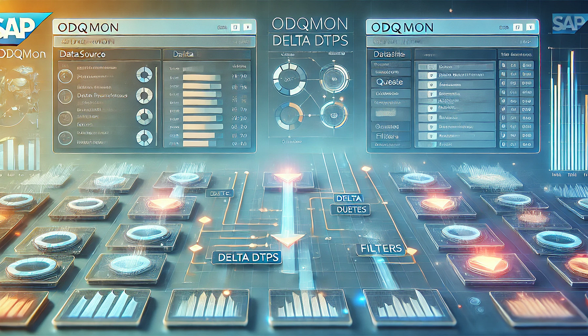 Understanding SAP ODQMON Behavior When Using Two Delta DTPs with ...