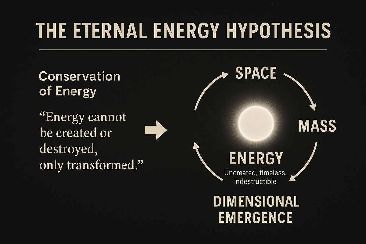 🌌 The Eternal Energy Hypothesis. What if energy was never… | by ...