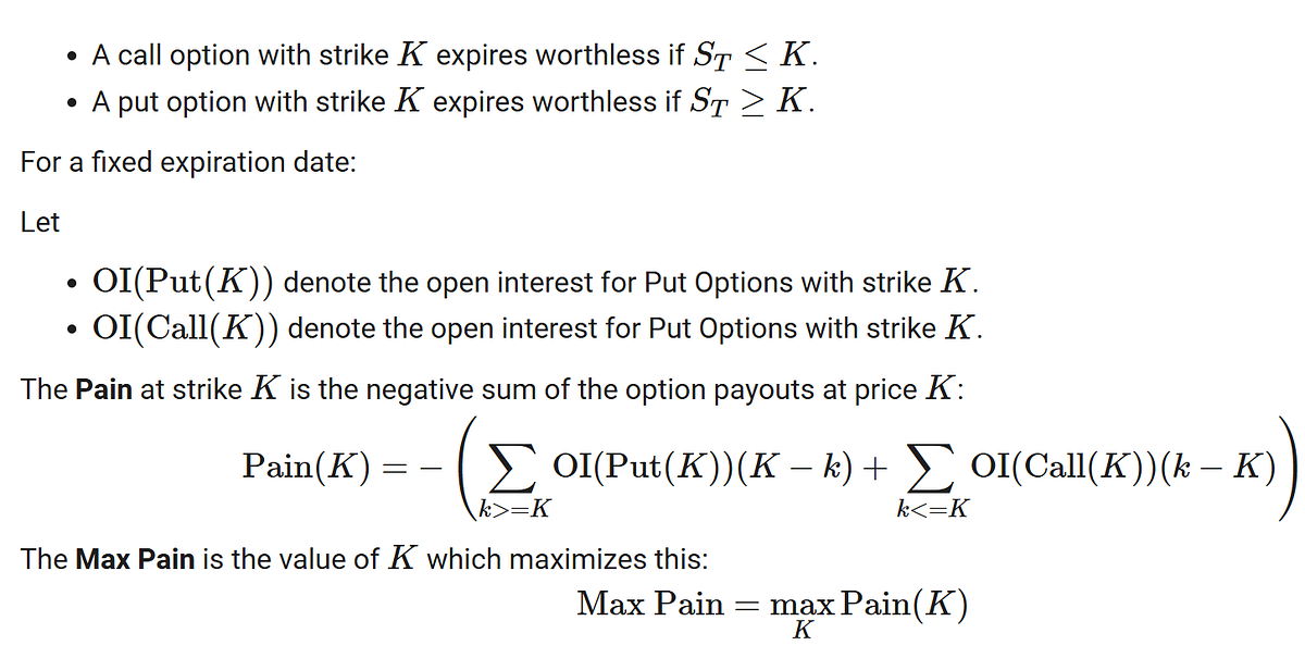 Options Max Pain in Python. Have you noticed unusual or unnatural… | by ...
