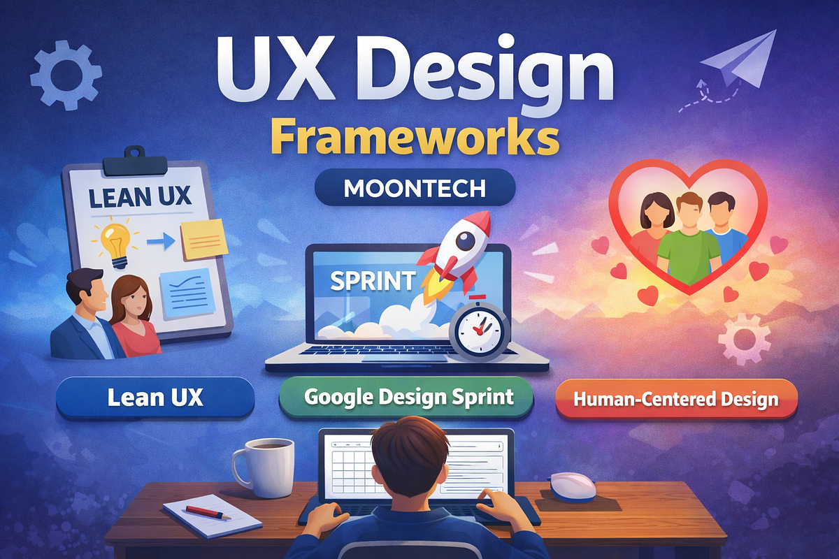 UX Design Frameworks: Lean UX, Google Design Sprint, and Human-Centered ...