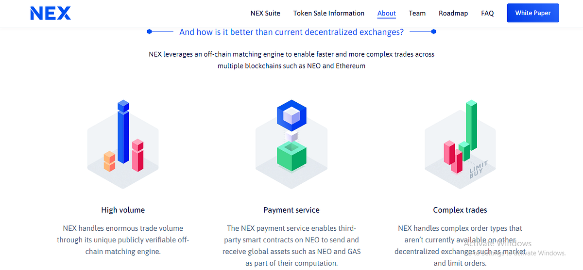 NEX Exchange (NEX) — Fast and secure decentralized NEP-5 supporting ...