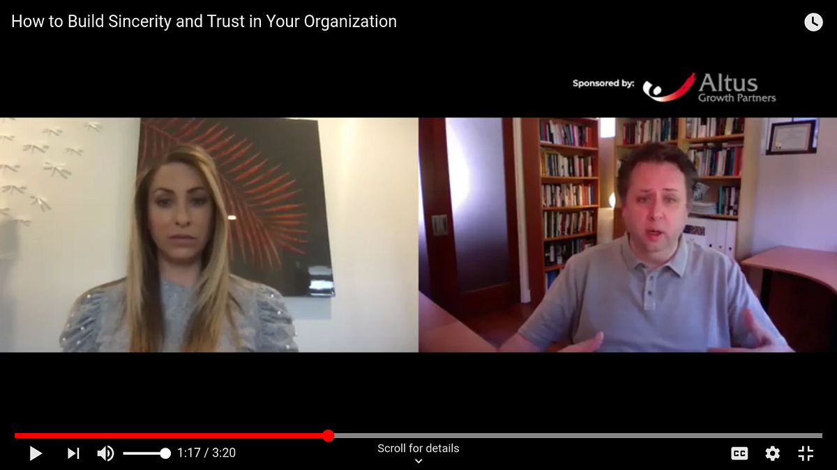 How to Build Sincerity and Trust in Your Organization | by Pam Fox ...