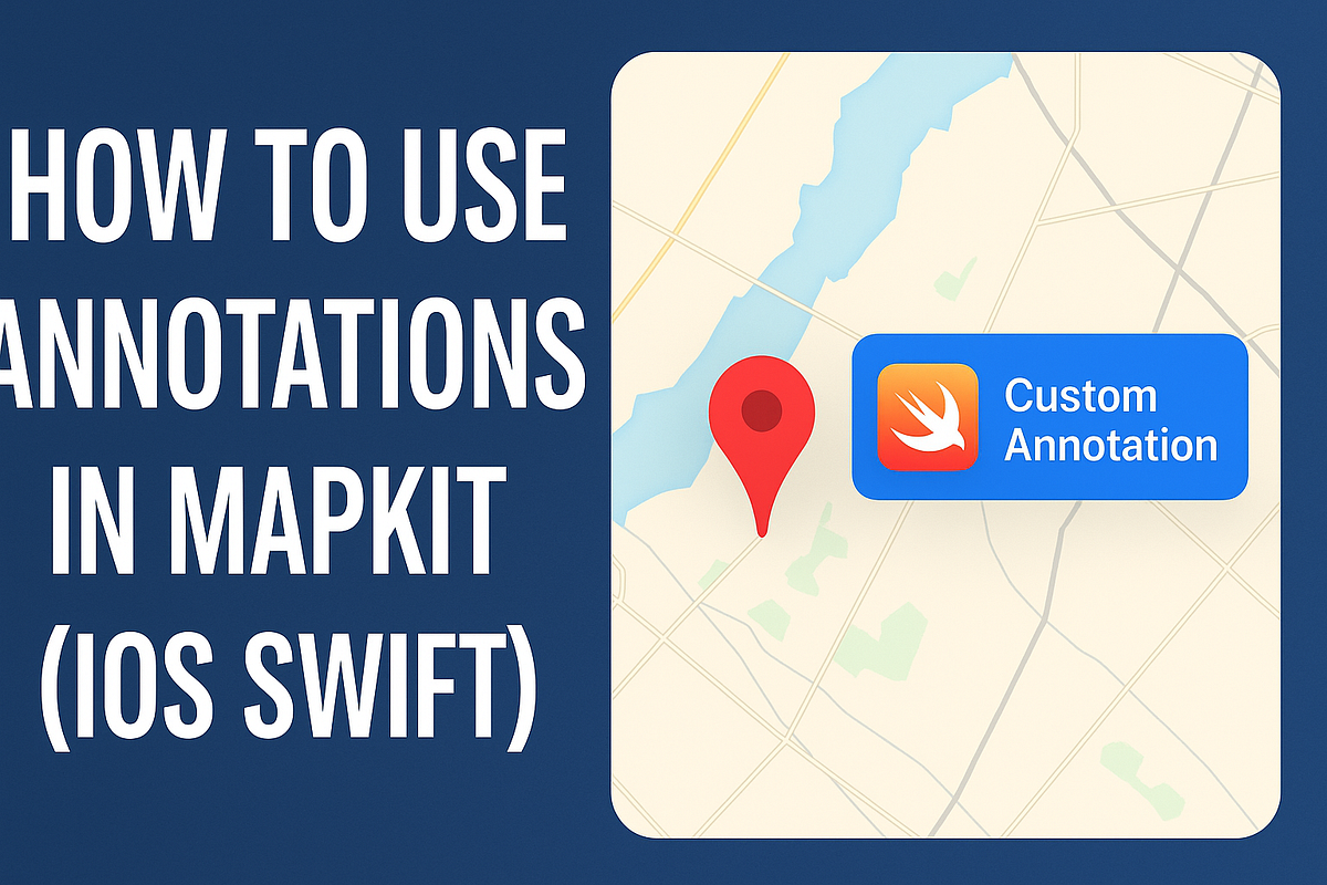 How to Use Annotations in MapKit (iOS Swift) with Custom Images and Text | by Garejakirit | Medium