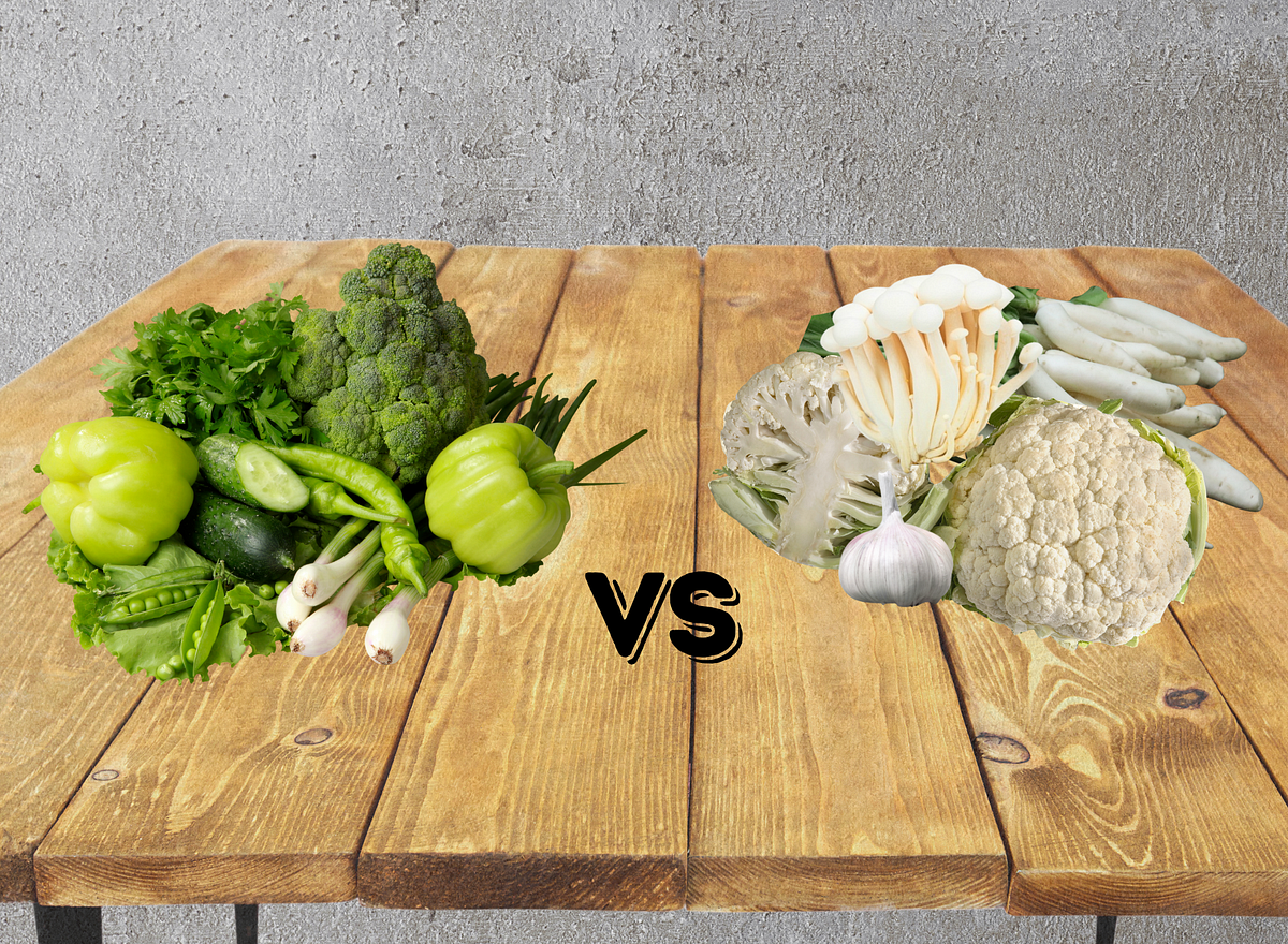 Green vs. White Vegetables: Why Both Belong on Your Plate | by Minn ...