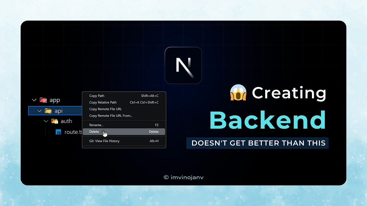Enhancing Data Fetching In Nextjs Creating A Backend Doesnt Get Any Better Than This By