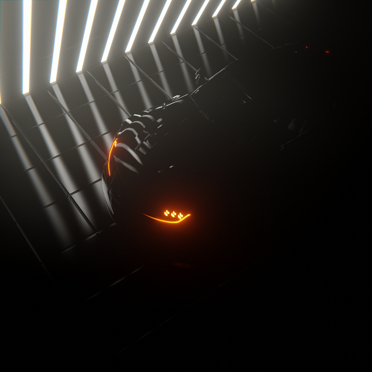 Reflection ..Created and Rendered in Blender - Vishnu K - Medium