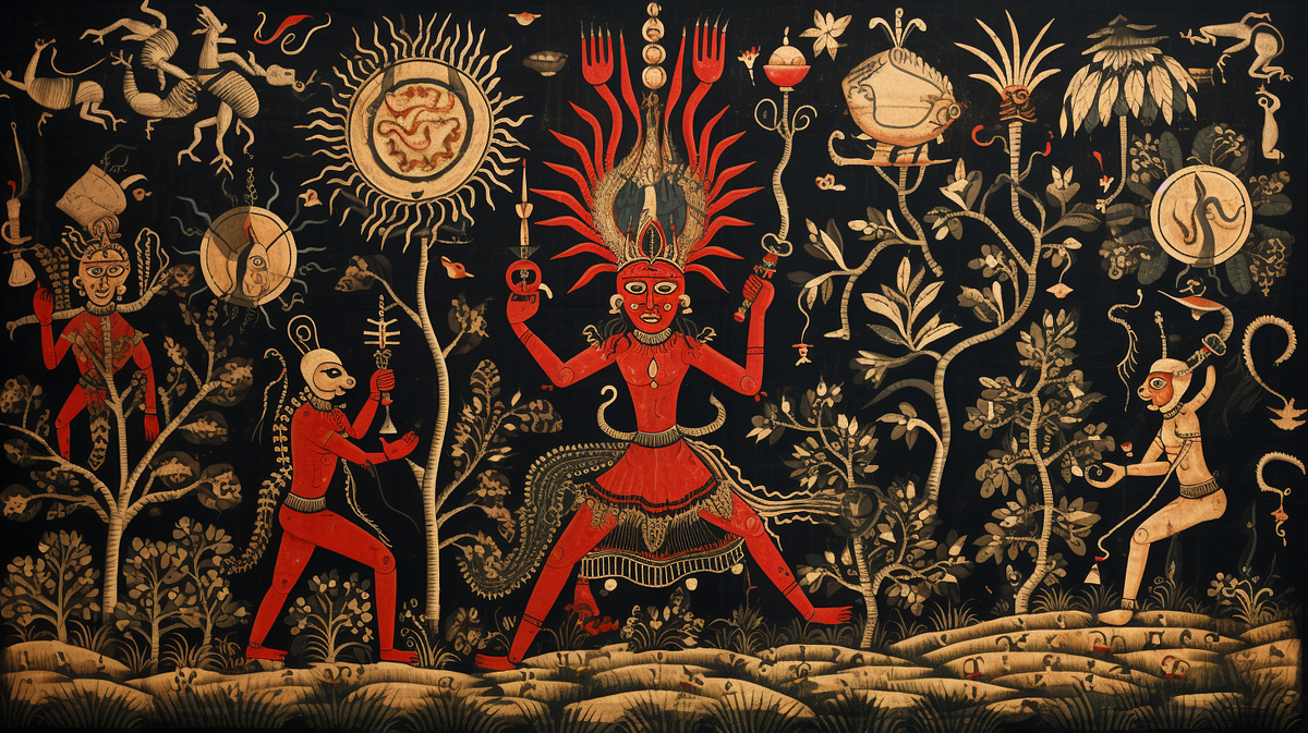 The Ancient Great Celestial Battle from The Sumerian Epic | by Ancient ...