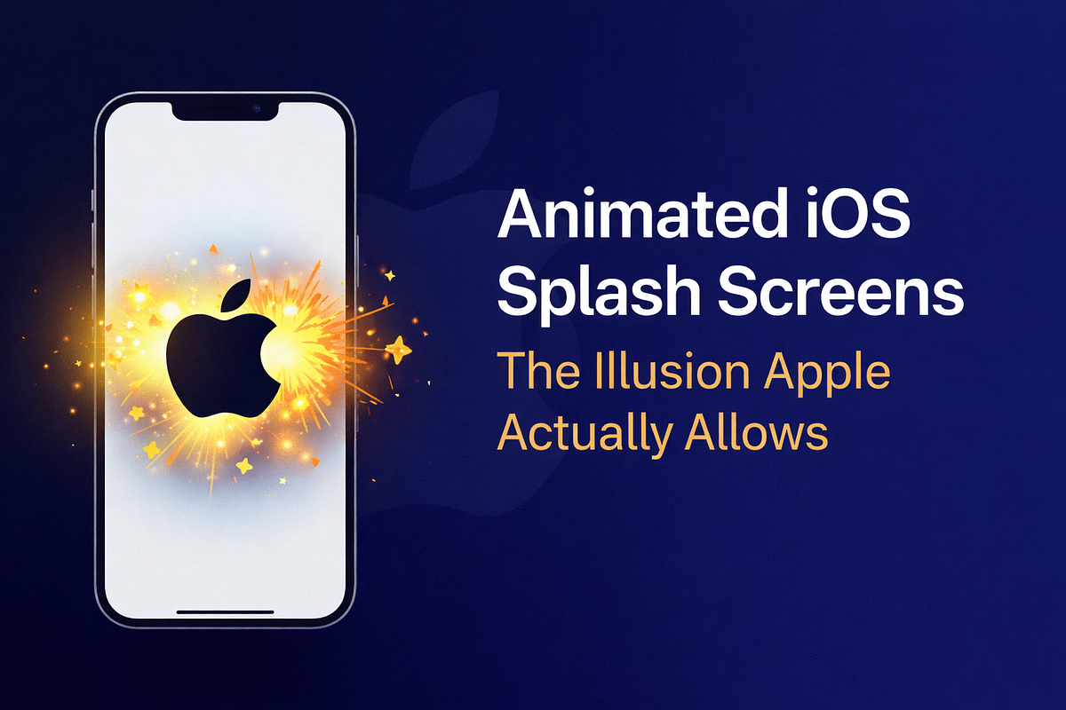 Animated iOS Splash Screens: The Illusion Apple Actually Allows | by ...