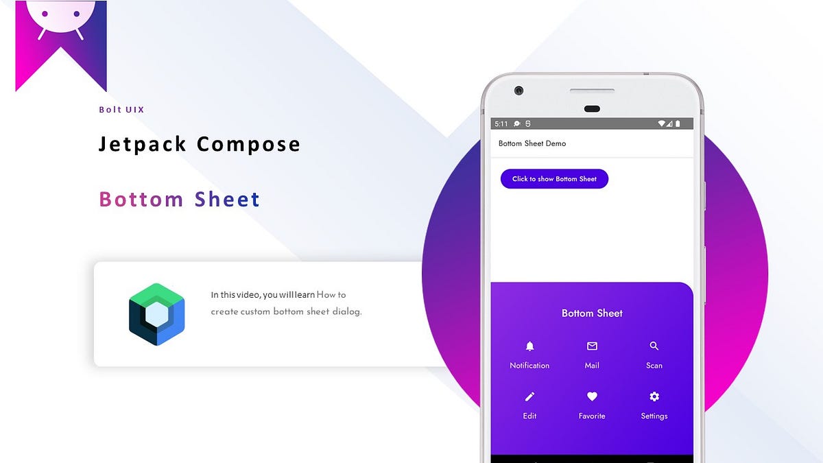 How to create bottom sheet dialog with Jetpack Compose? | by Boltuix | Medium