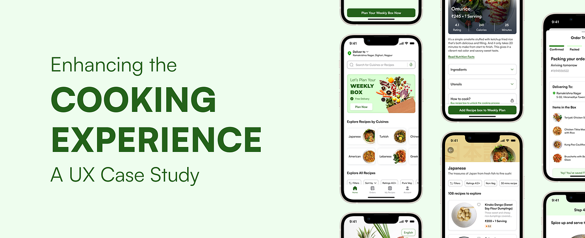 Enhancing the Cooking Experience — A UX Case Study | by Yash Dafre | Medium