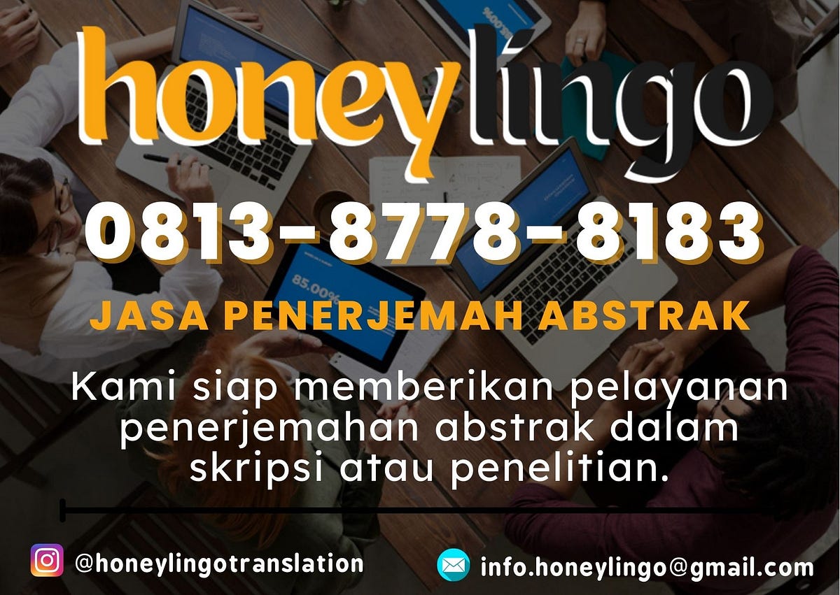 Jasa Penerjemah Abstrak | Jenis Abstrak | by Revo Honeylingo | Medium