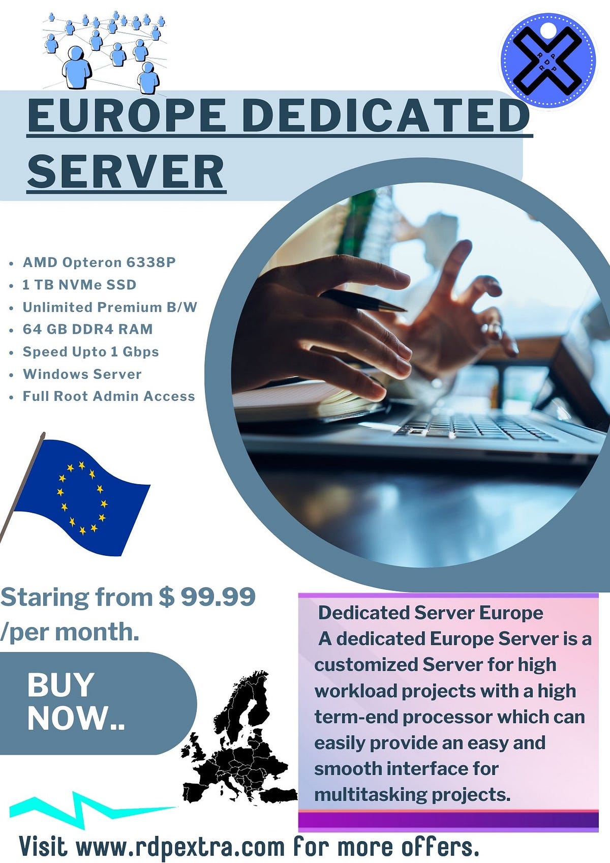 https://rdpextra.com/europe-dedicated-server/ Europe Remote Desktop ...