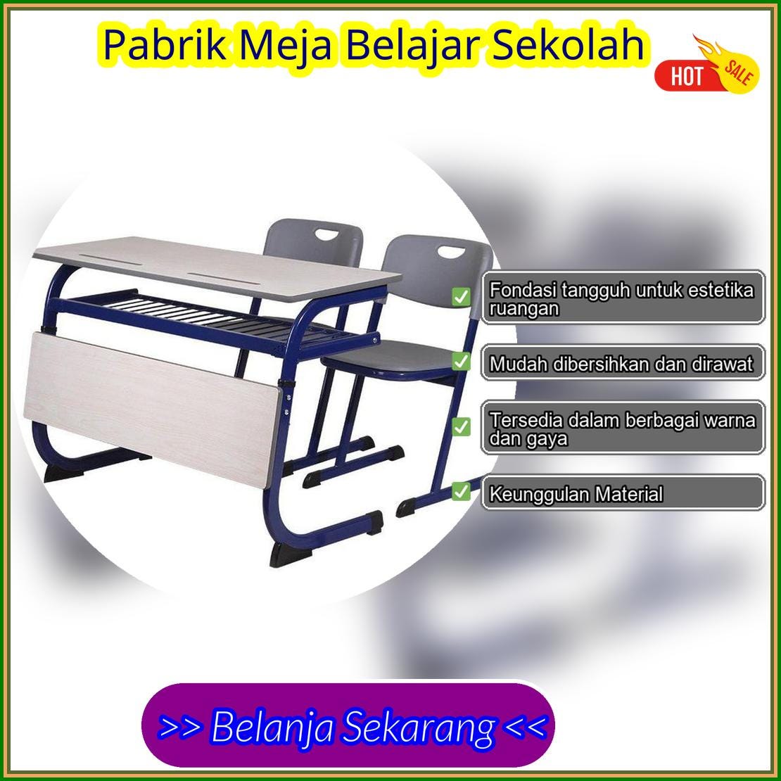 Pabrik Meja Belajar Sekolah - Sekolahmejabelajar - Medium