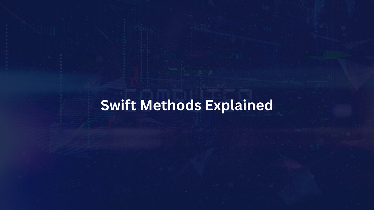 Swift Methods Explained. Instance vs type: the nuances to know | by Ijeoma Nelson | iOSPlayBook ...