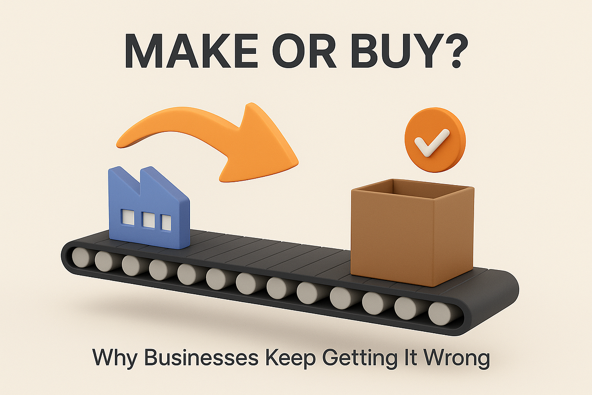 Make or Buy? Why Businesses Keep Getting It Wrong | by Ssaikat Ray ...