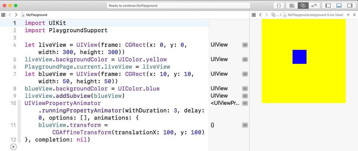在 Xcode Playground 測試動畫效果. 為了製作完美的 App 動畫效果，我們往往需要微調許多動畫的細節，因此… | by 彼得潘的 iOS App Neverland | 彼得 ...
