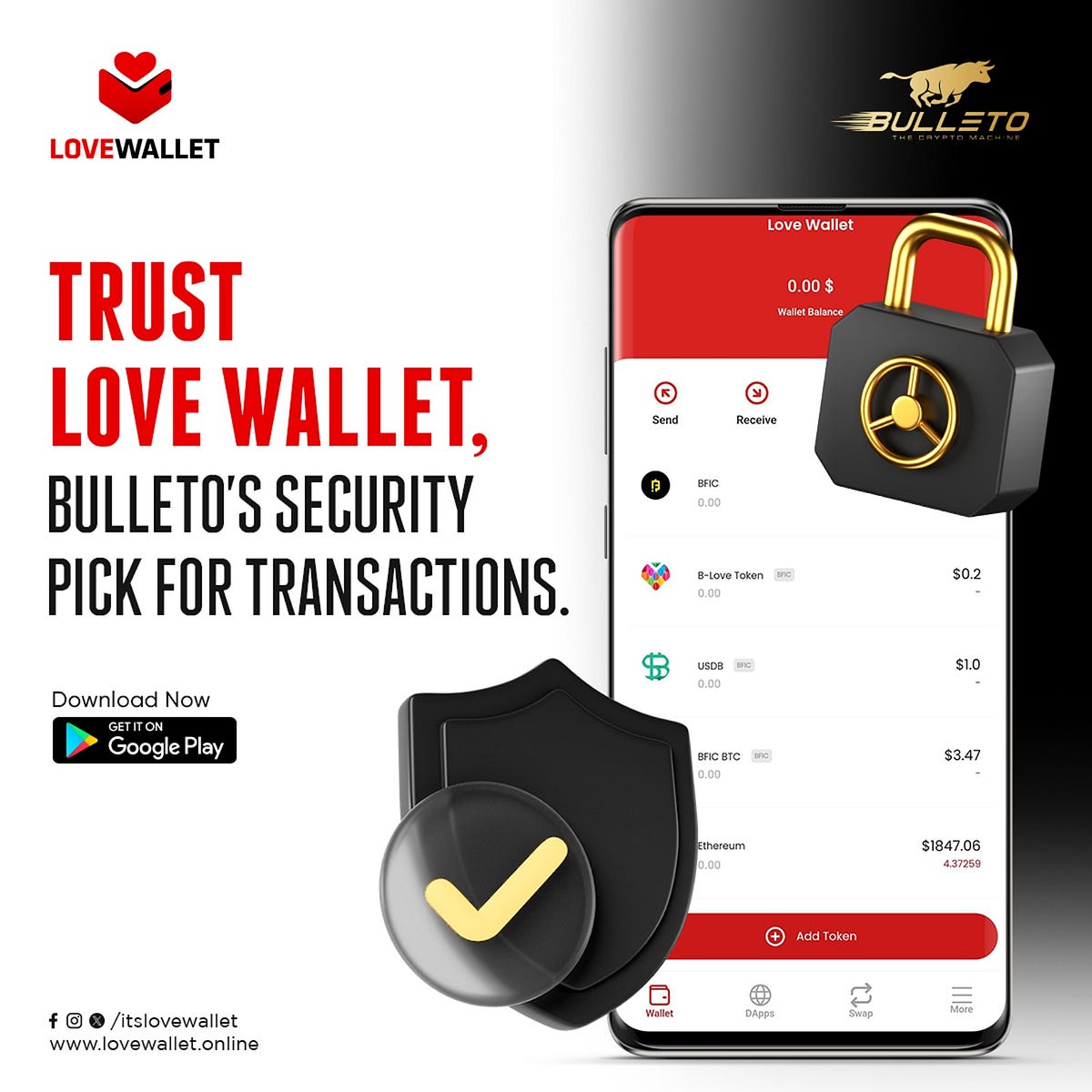 Trust Love Wallet: Bulleto’s Security Pick for Transactions | by Love ...