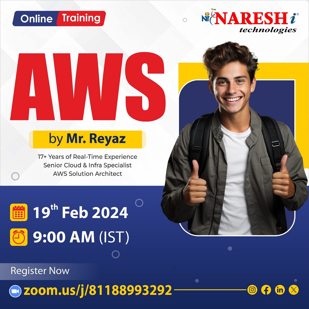 AWS Online Training — Naresh IT - Avinash Nit - Medium