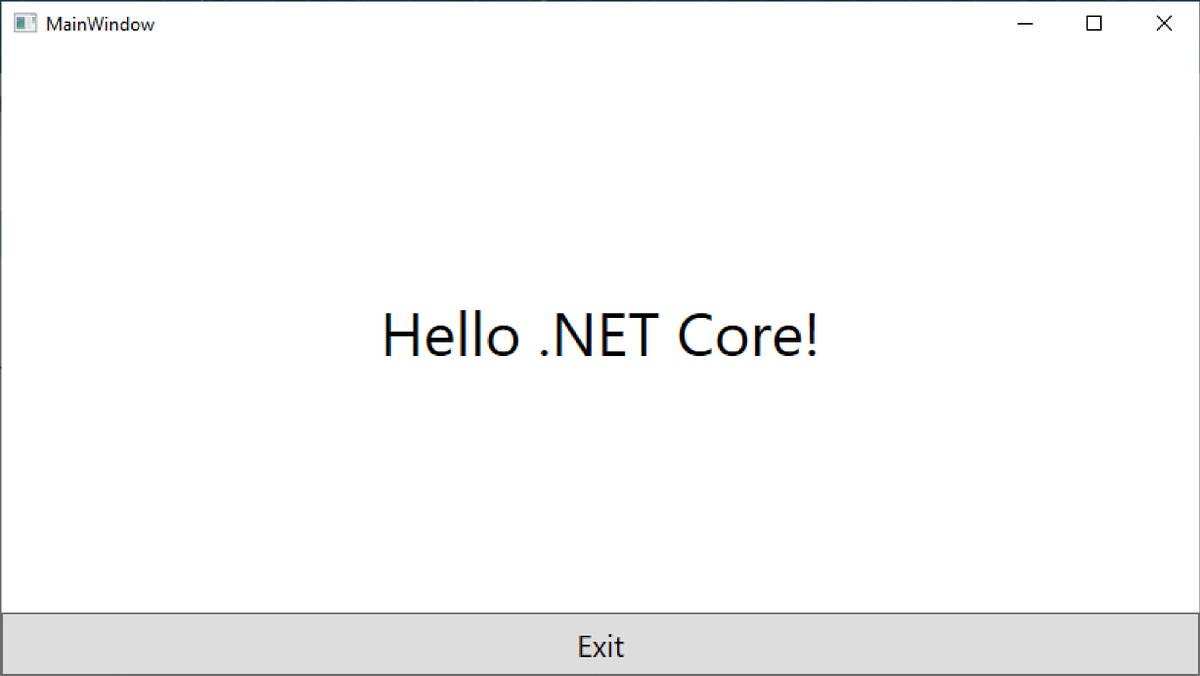 Using the .NET Core 3.0 Preview with WPF | by MESCIUS inc. | MESCIUS ...