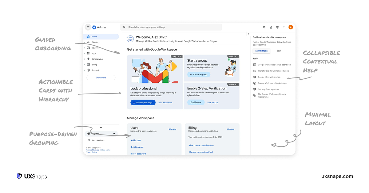 Google Workspace’s Onboarding Flow is a Masterclass in UX | by Amish ...
