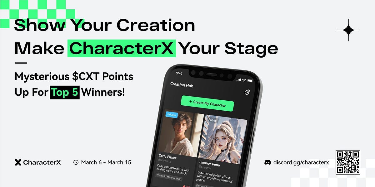 🎉 Character X Airdrops - Numero-uno - Medium