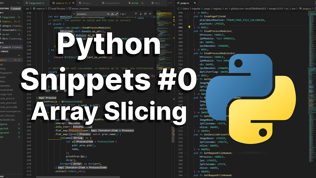 Python Snippets #0 — Array Slicing | by Mitch Edwards | Medium