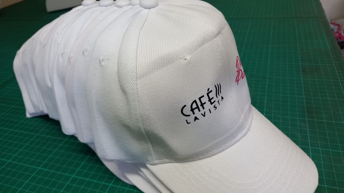Branded Custom Caps Print - Ez Printers - Medium