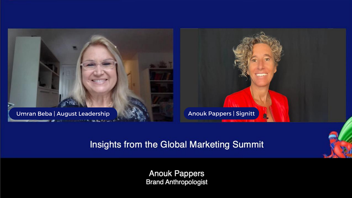 Anouk Pappers - Insights from the Global Marketing Summit | Medium