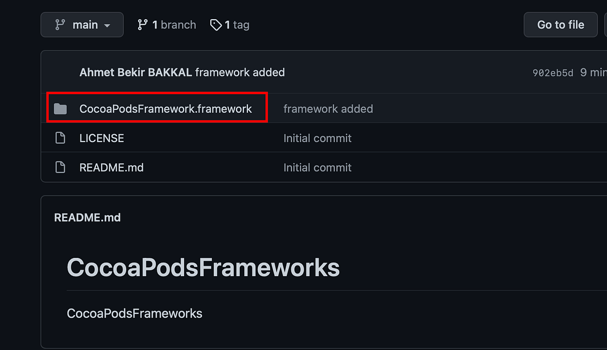 Custom Framework’leri Cocoapods ile özel olarak(private) olarak yaygınlaştırma. | by Ahmet Bekir ...