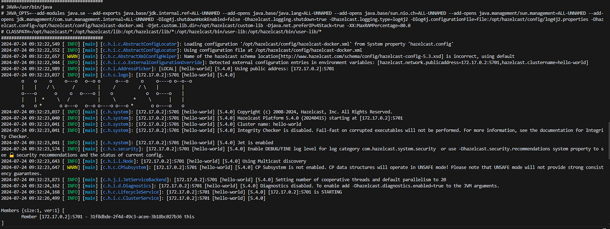 Docker ile Hazelcast ve Python Kullanımı | by Arzu Yıldız Toprak | Medium