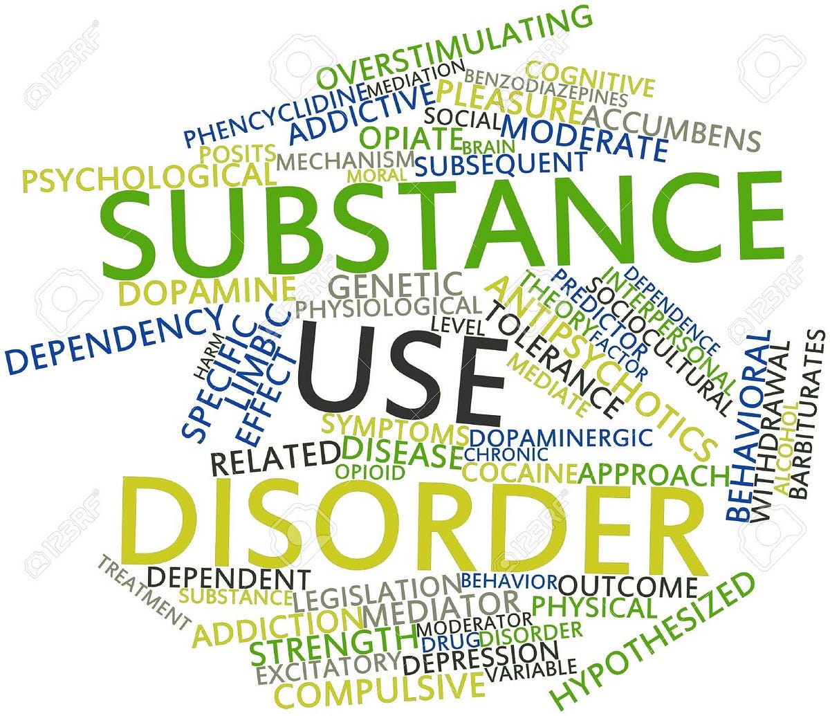 Substance Use Disorder (SUD). Of all the psychological disorders I’ve ...