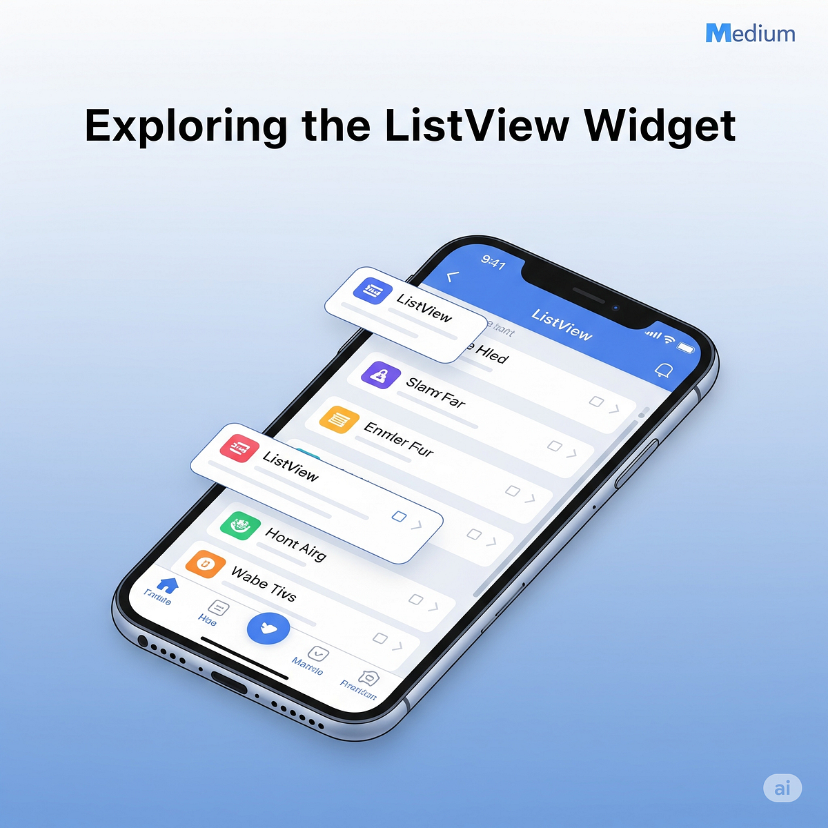 Exploring the ListView Widget. Introduction | by Harsh Kumar Khatri | Medium