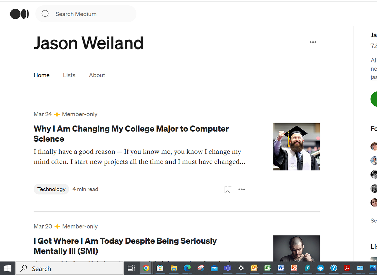 Where Is Jason Weiland?. In search of another brilliant writer. | by Adebayo Adeniran | Medium