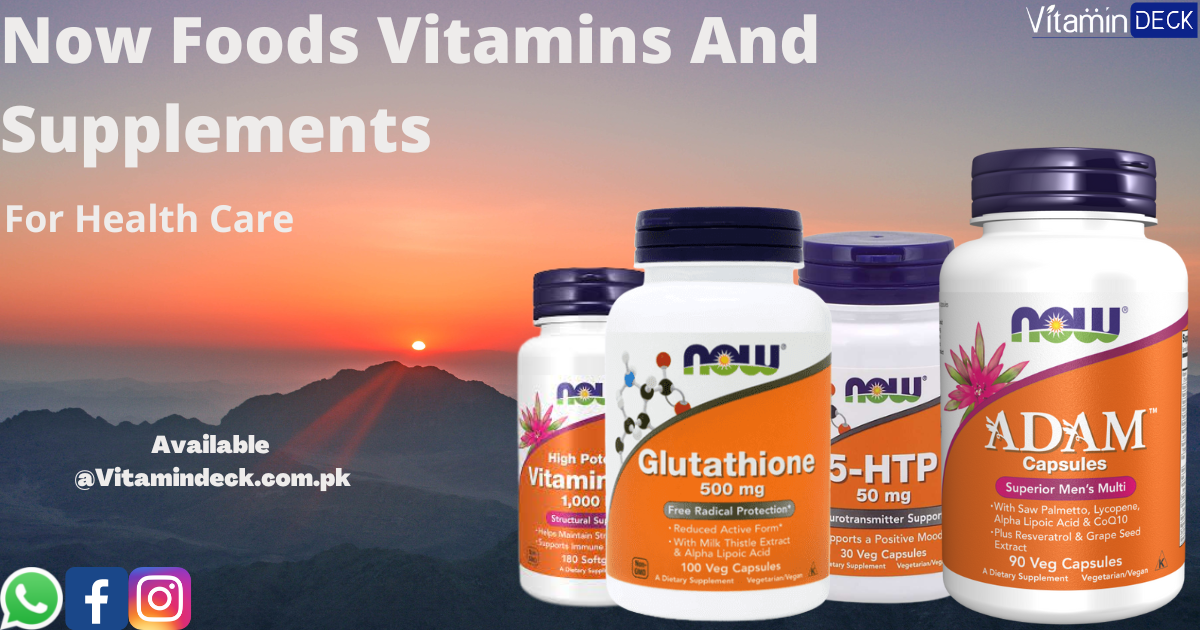Now Foods Vitamins And Supplements | by Vitamin DECK | Medium